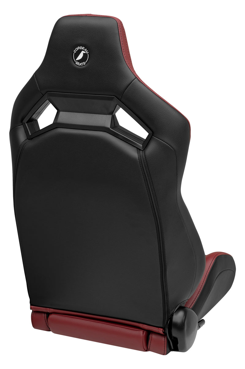 Corbeau Sportline RRX Reclining Seat Pair (Driver & Passenger) - Black ...
