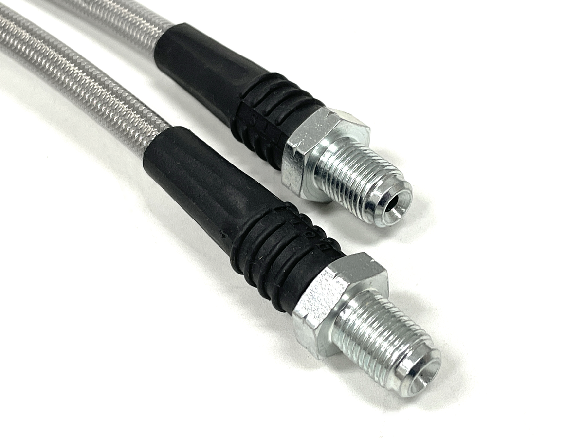 Stainless Steel Braided Brake Line Set - VW Mk3 Golf/Jetta 2.0L/Cabrio ...